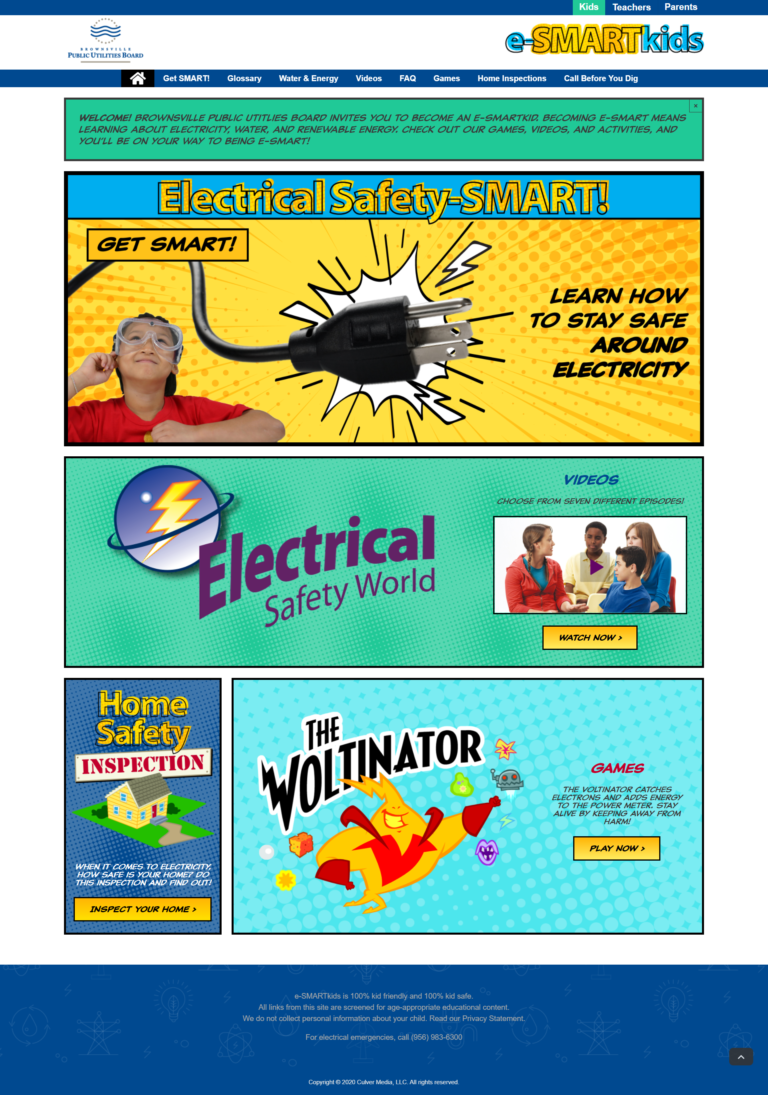 BPUB Launches New Safety Websites for Kids, Contractors - Brownsville ...