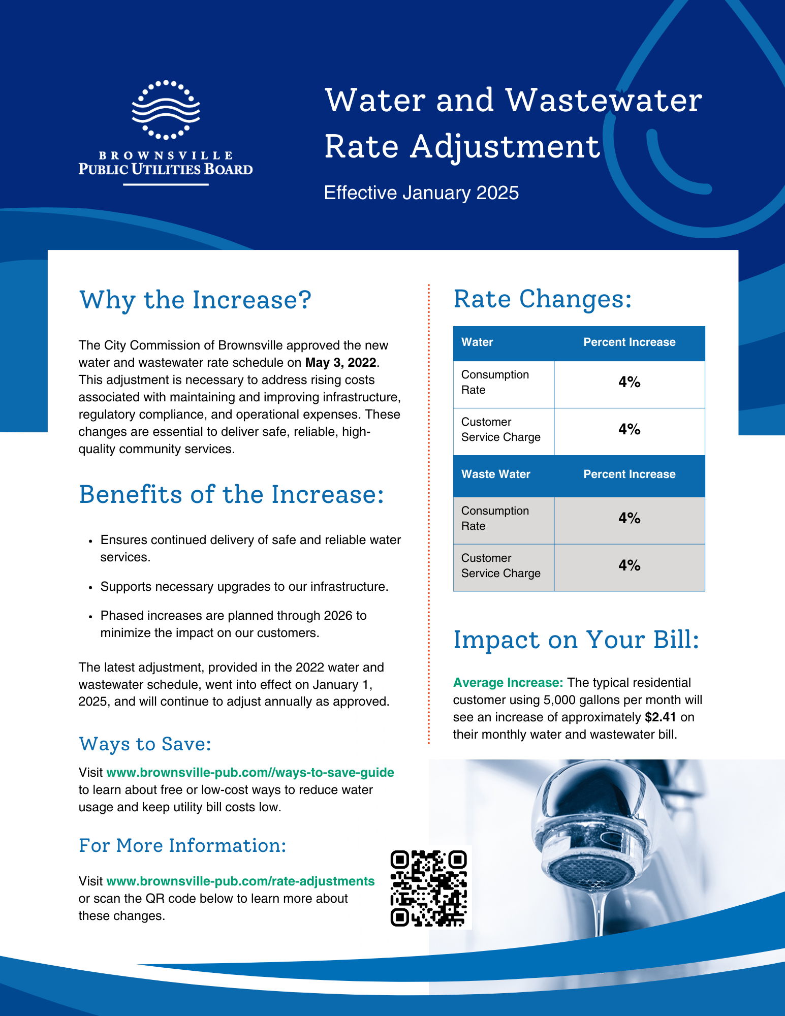 Bill Inserts - Brownsville Public Utilities Board